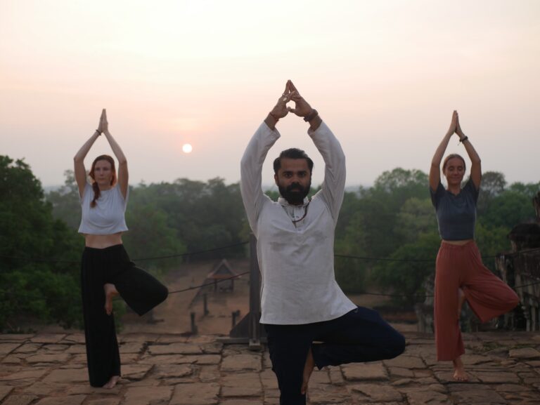 Sacred Sunrise: Private Temple Yoga - Angkor Grace